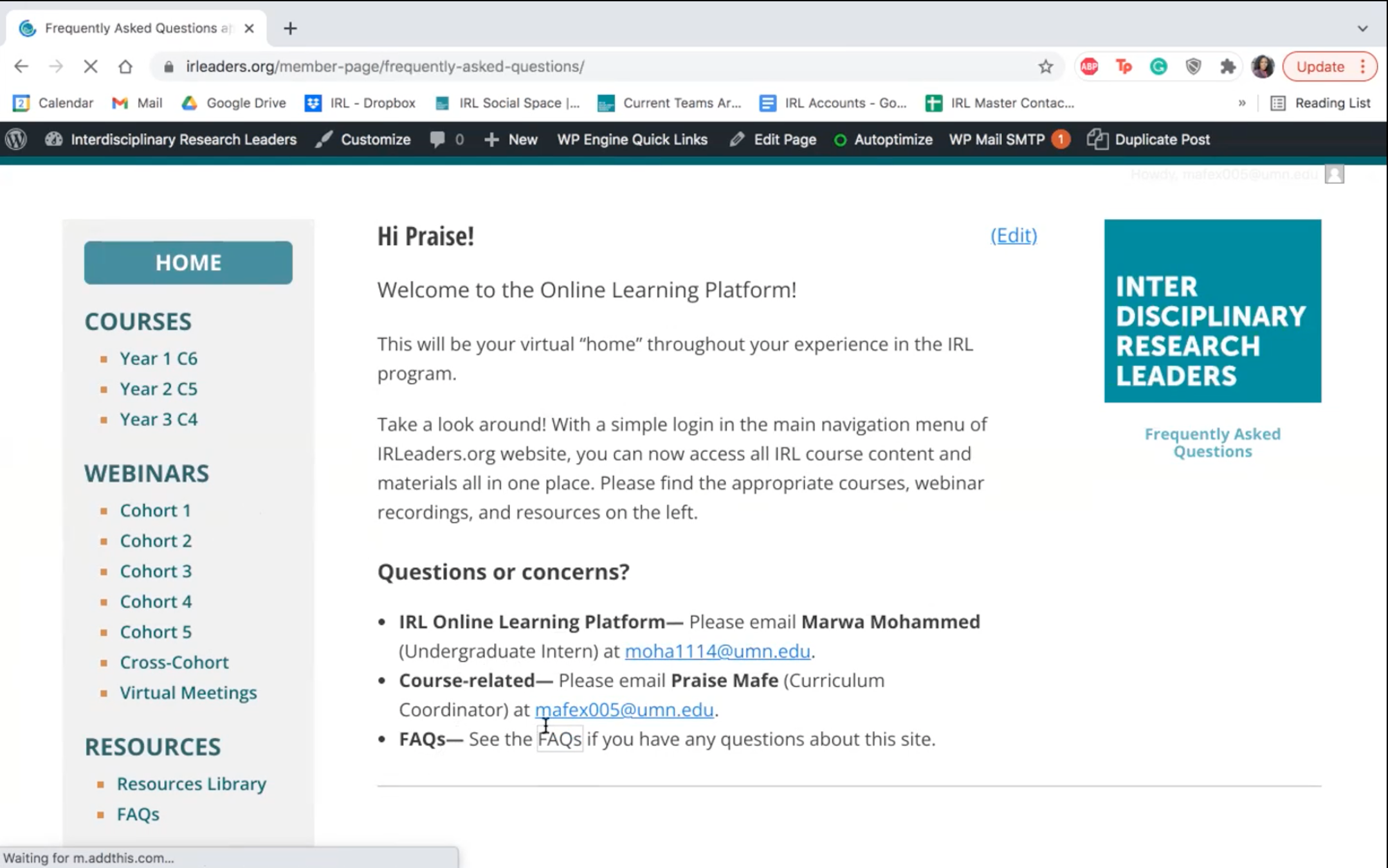 2021/11/12 - IRL Online Platform/ Structural Racism Overview (Cohort 6 ...